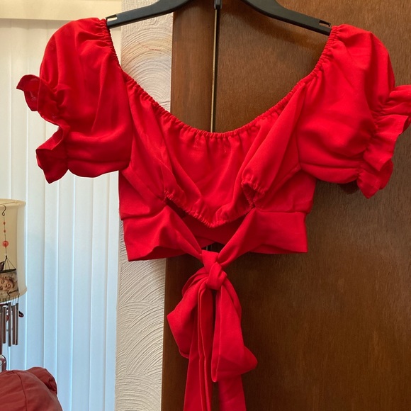Othr | Tops | Milkmaid Crop Top | Poshmark